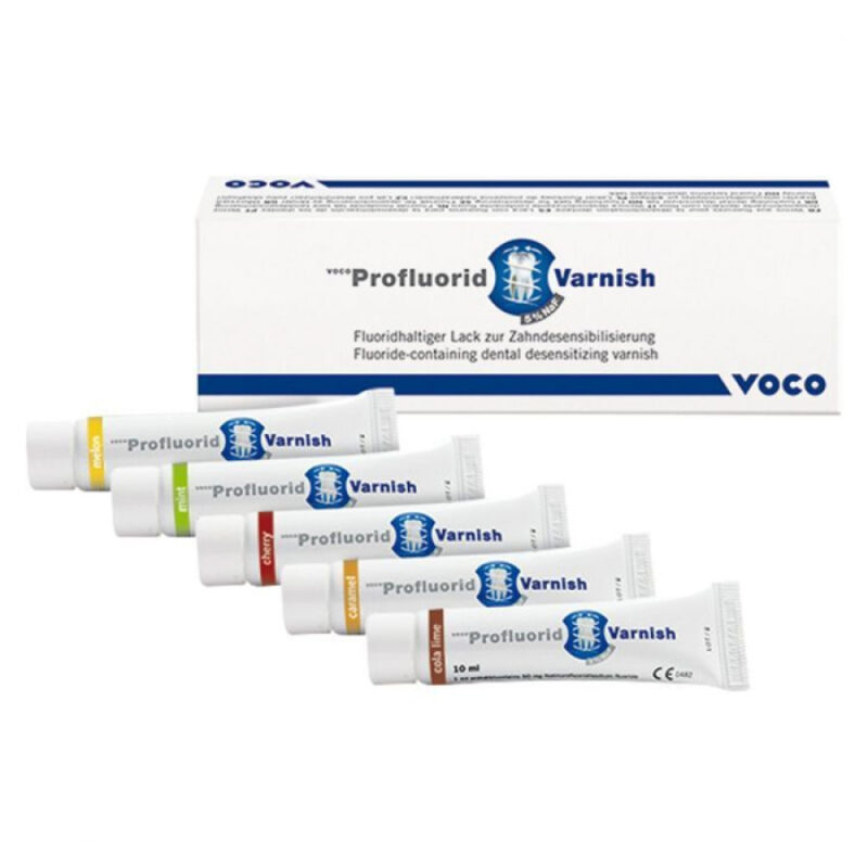 BARNIZ DE FLUOR PROFLUORID 10 ML + ACCESORIOS VOCO - Dentosmed