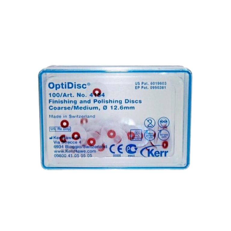 OPTIDISC DISCOS PULIDO 12.6 MM GRANO MEDIO KERR - Dentosmed