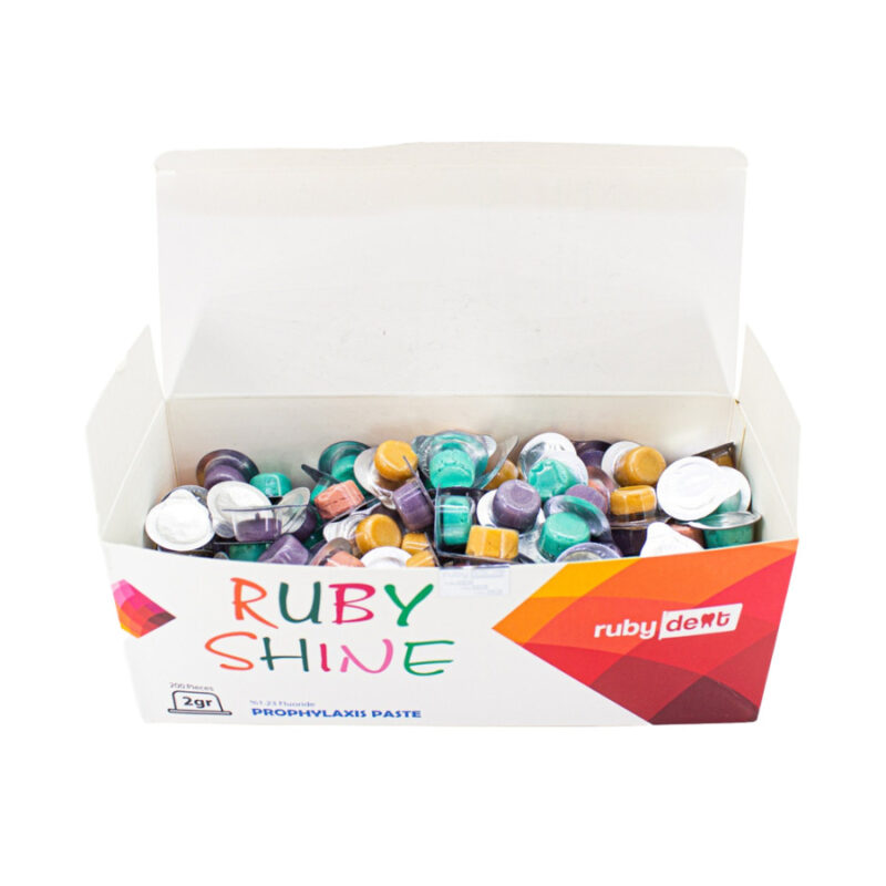 PASTA PROFILACTICA 200 MONODOSIS RUBY SHINE INCIDENTAL - Dentosmed