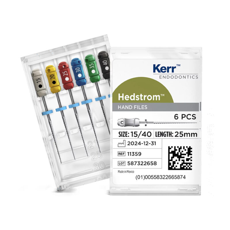 LIMAS H 6 UNIDADES KERR - Dentosmed