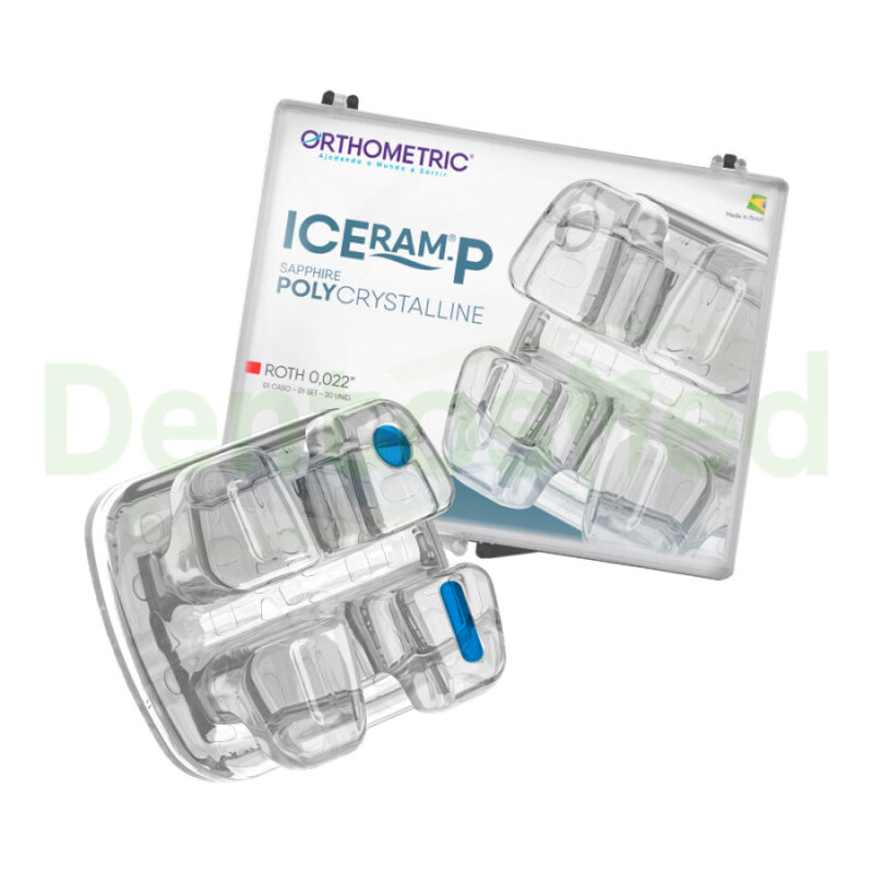 BRACKETS ZAFIRO POLICRISTALINO ORTHOMETRIC - Dentosmed